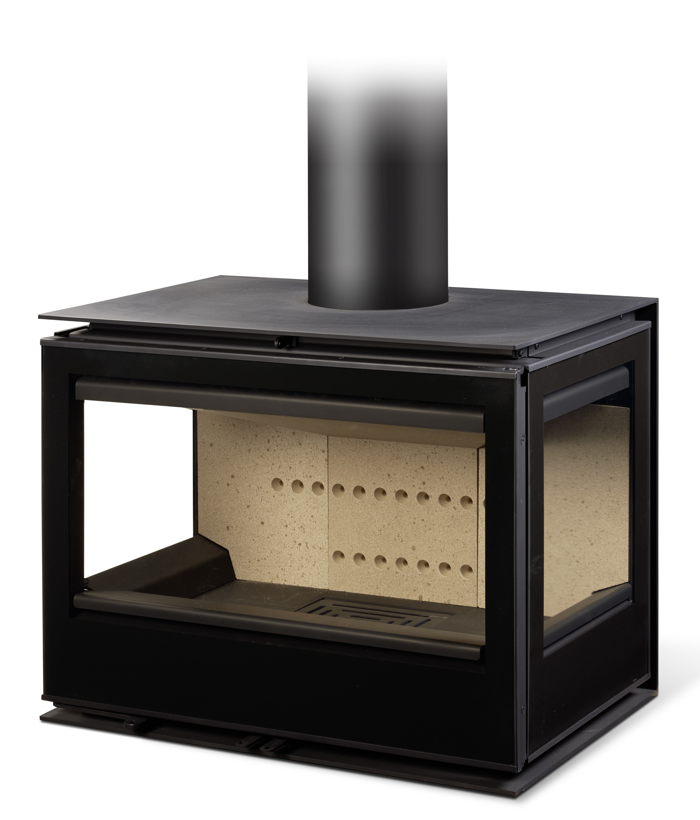 Rocal Habit 73 TC + T teplovzdušné trojstranné krbové ...