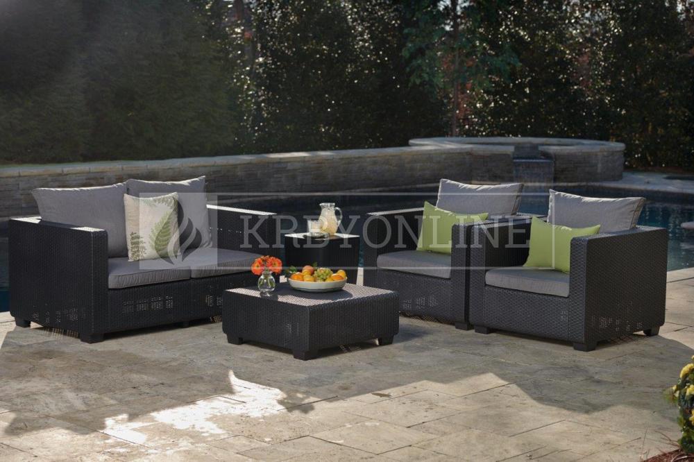 Keter Salta záhradný stolík grafitový krbyonline