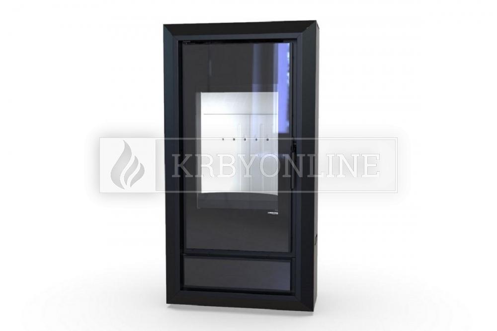 Defro Home IGNIS krbové kachle s veľkým rovným presklením